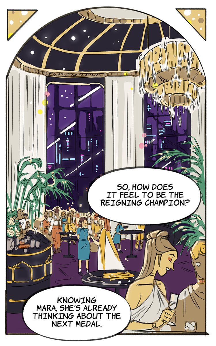 「random comic panels. I really just wanted to draw this scene」lihsaの漫画