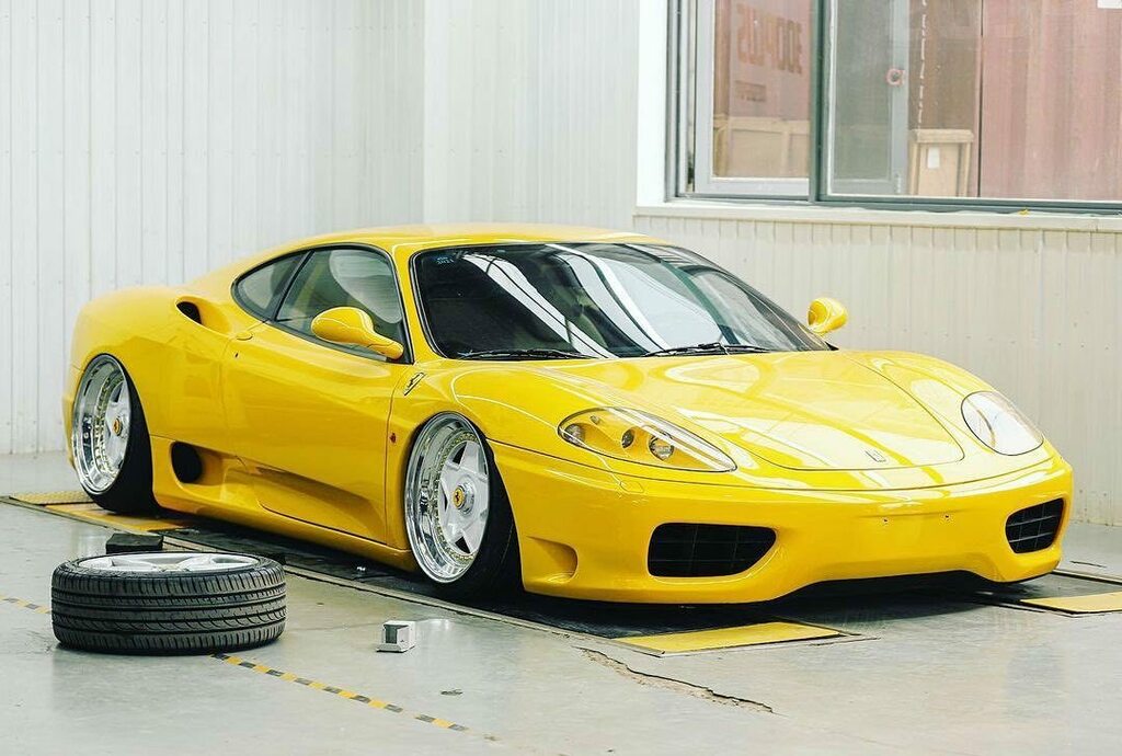 Stanced Ferrari