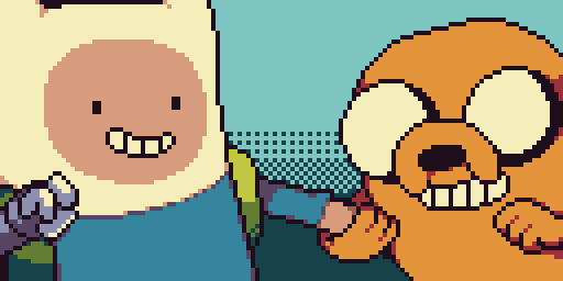 Adventure Time Minecraft Pixel Art