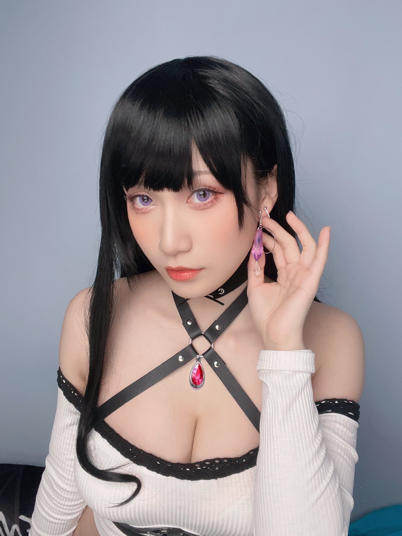 Cien_cosplay on Twitter: "S or m？ 随手改个衣服试试妆(›´ω`‹ ) 她真的好色哦呜呜suki @koinoya_mai まいちゃん！！我爱你！！！！🥳🥳🥳 ...