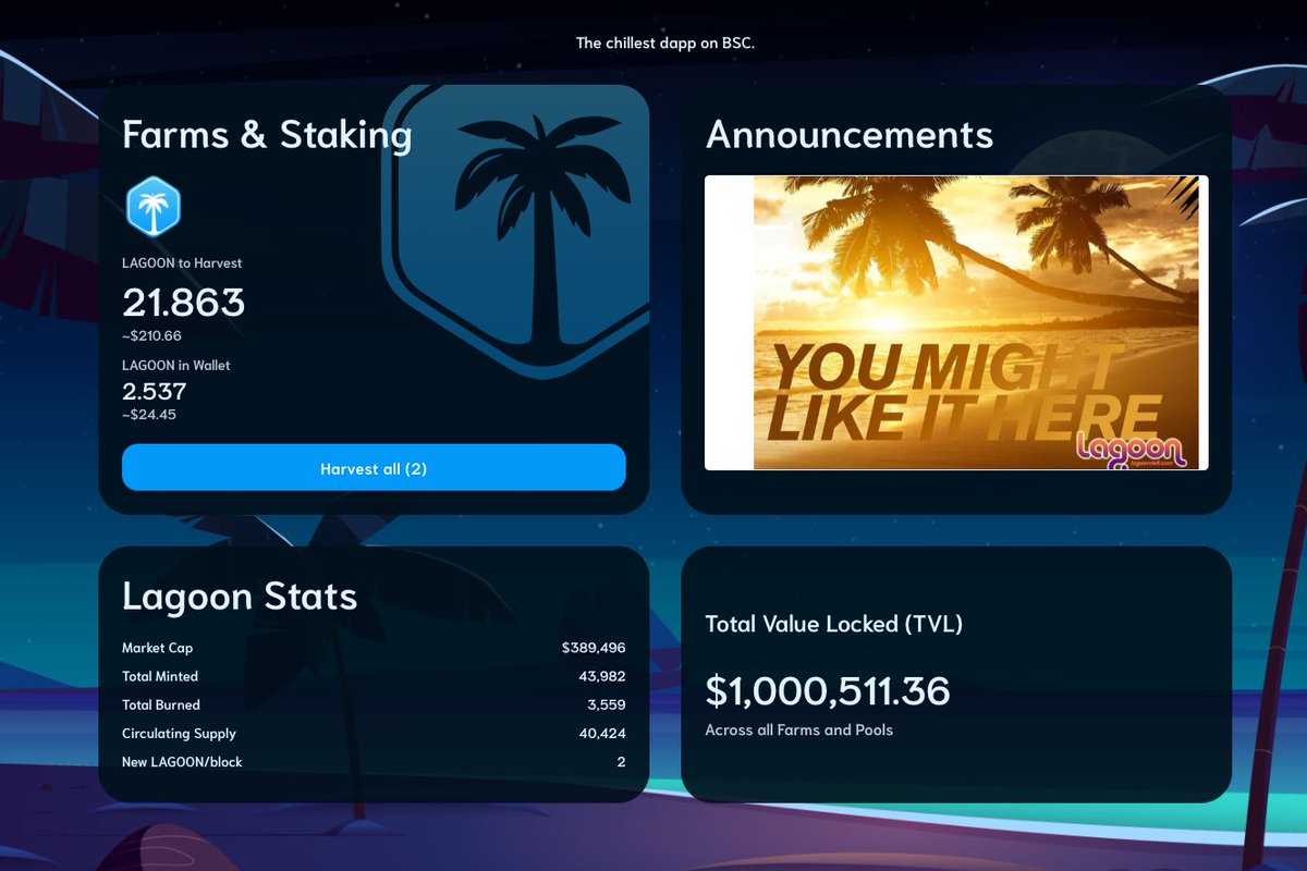 Lagoon Defi (@lagoondefi) | Twitter