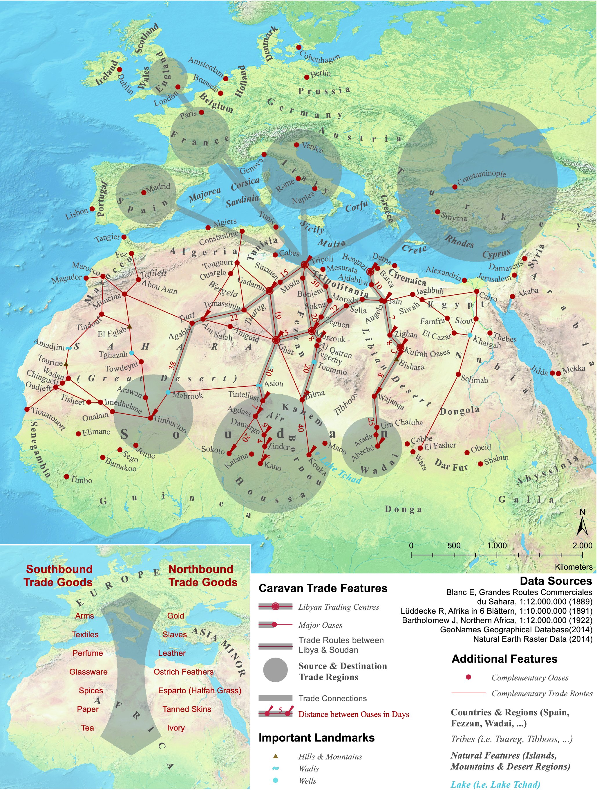 Trans Saharan Trade Network