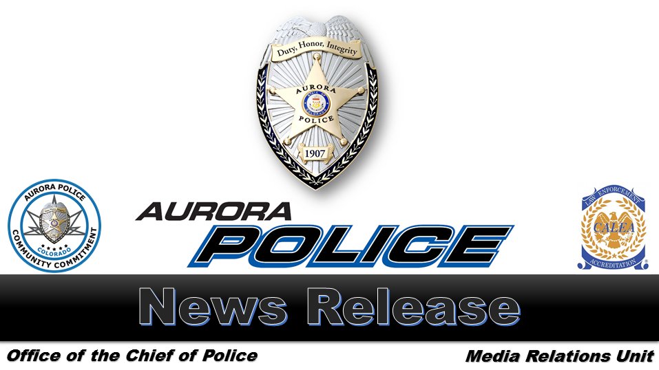 Aurora Police Dept πΊπΈ On Twitter News Release Suspicious Death Now