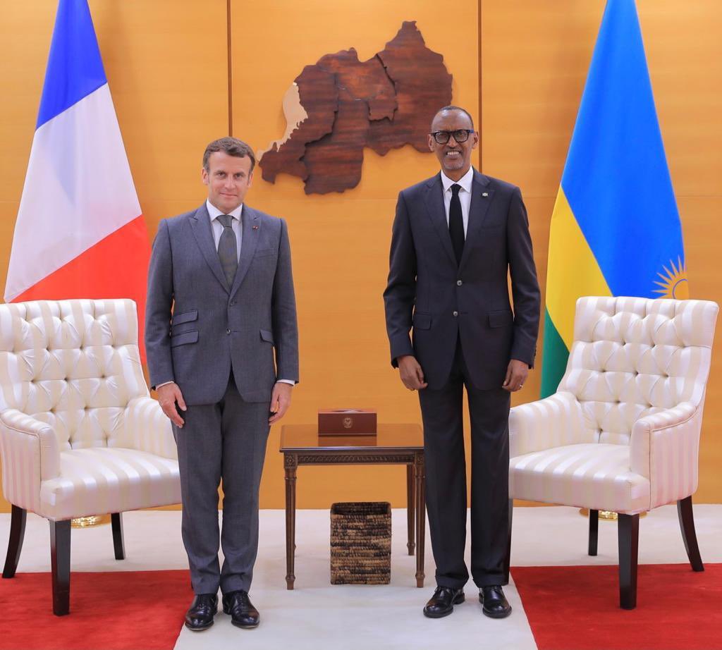 Presidency | Rwanda on Twitter: "President Kagame holds a tête-à-tête with French President ...