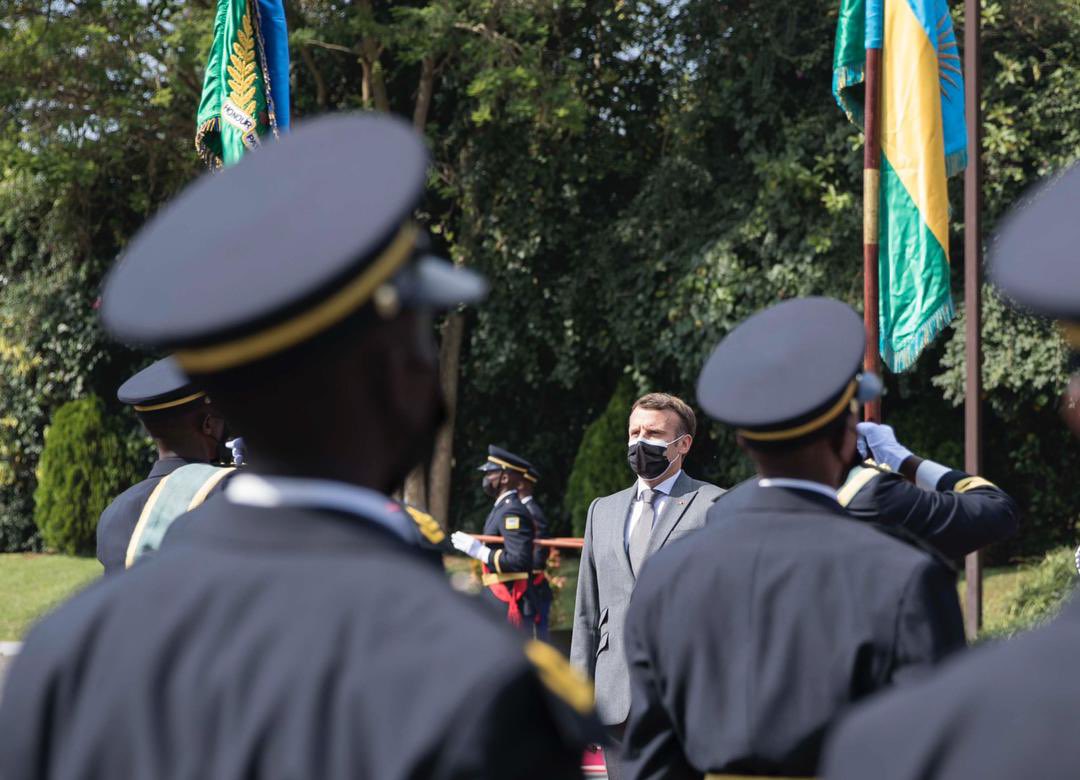 Presidency | Rwanda on Twitter: "President Kagame welcomes President @EmmanuelMacron to Urugwiro ...
