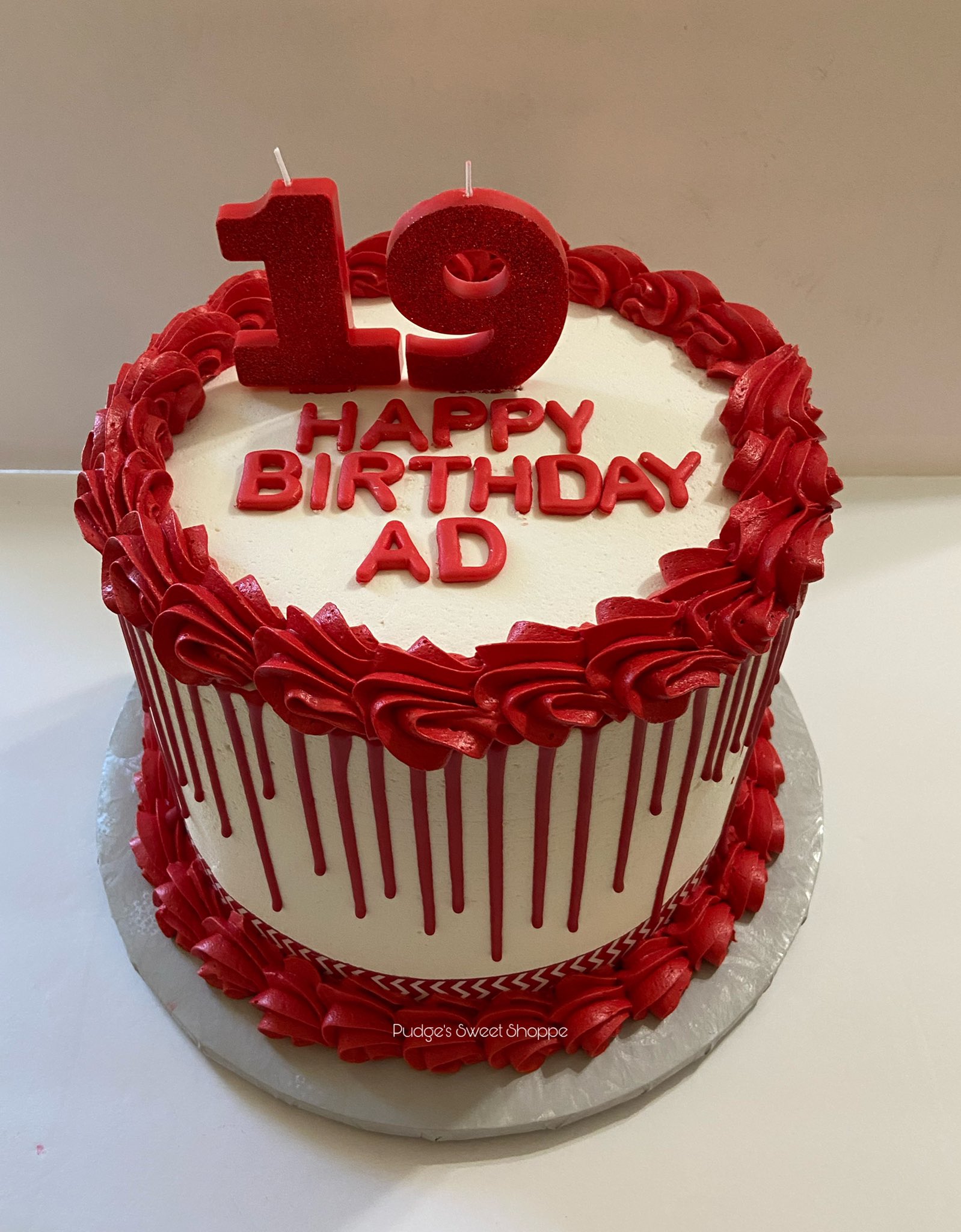 19th Birthday Cake