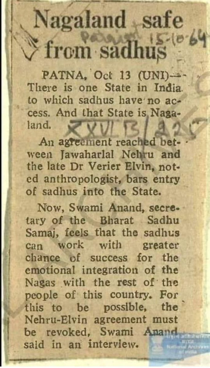 #RememberingNehru 🤡 PM #Nehru GIFTED the Kabo Valley (Mani…