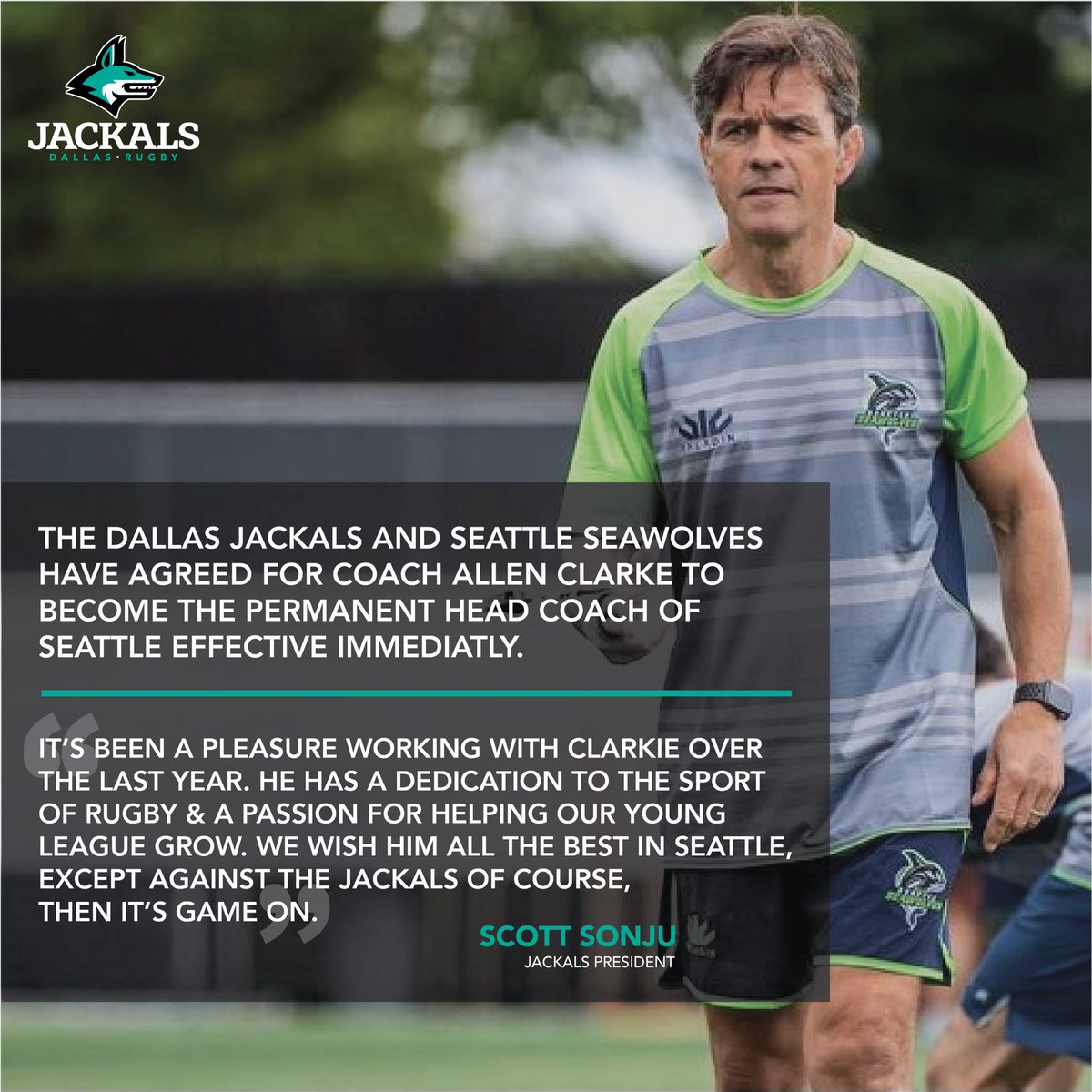 Allen Clarke named permanent Head Coach of the Seawolves, effective ...