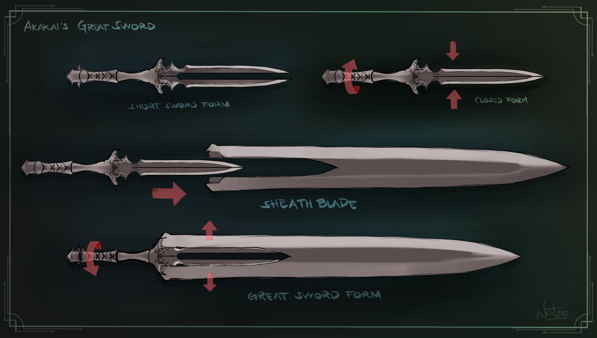 Two Handed Great Sword Fantasy