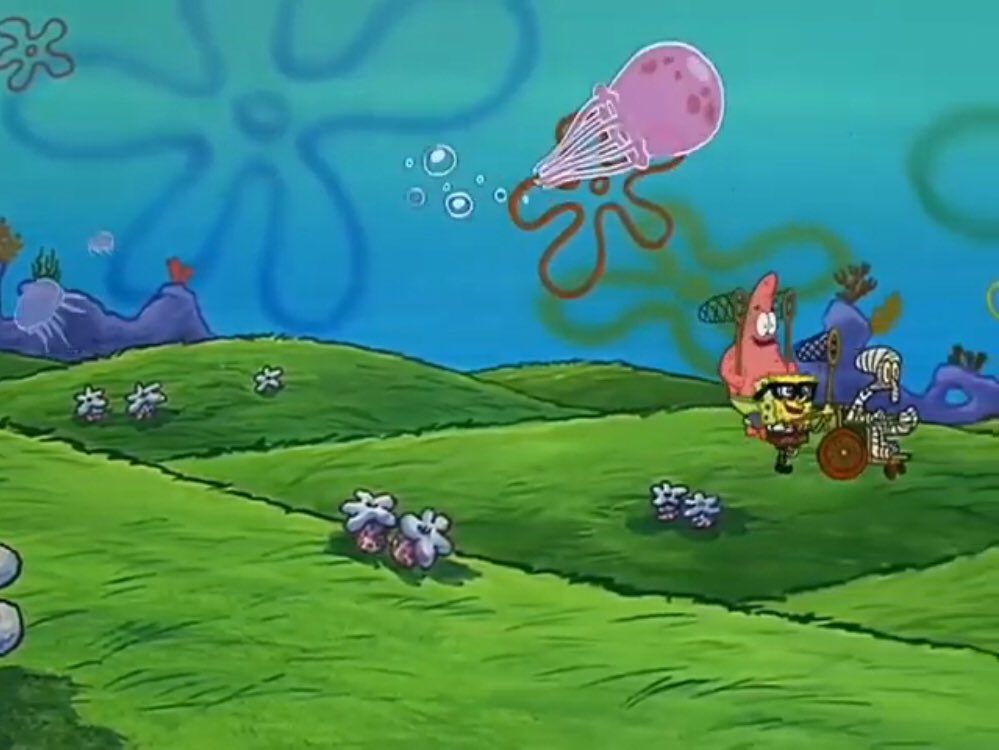 Spongebob Jellyfishing Game