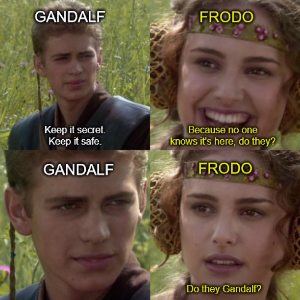 Frodo Meme Its Over