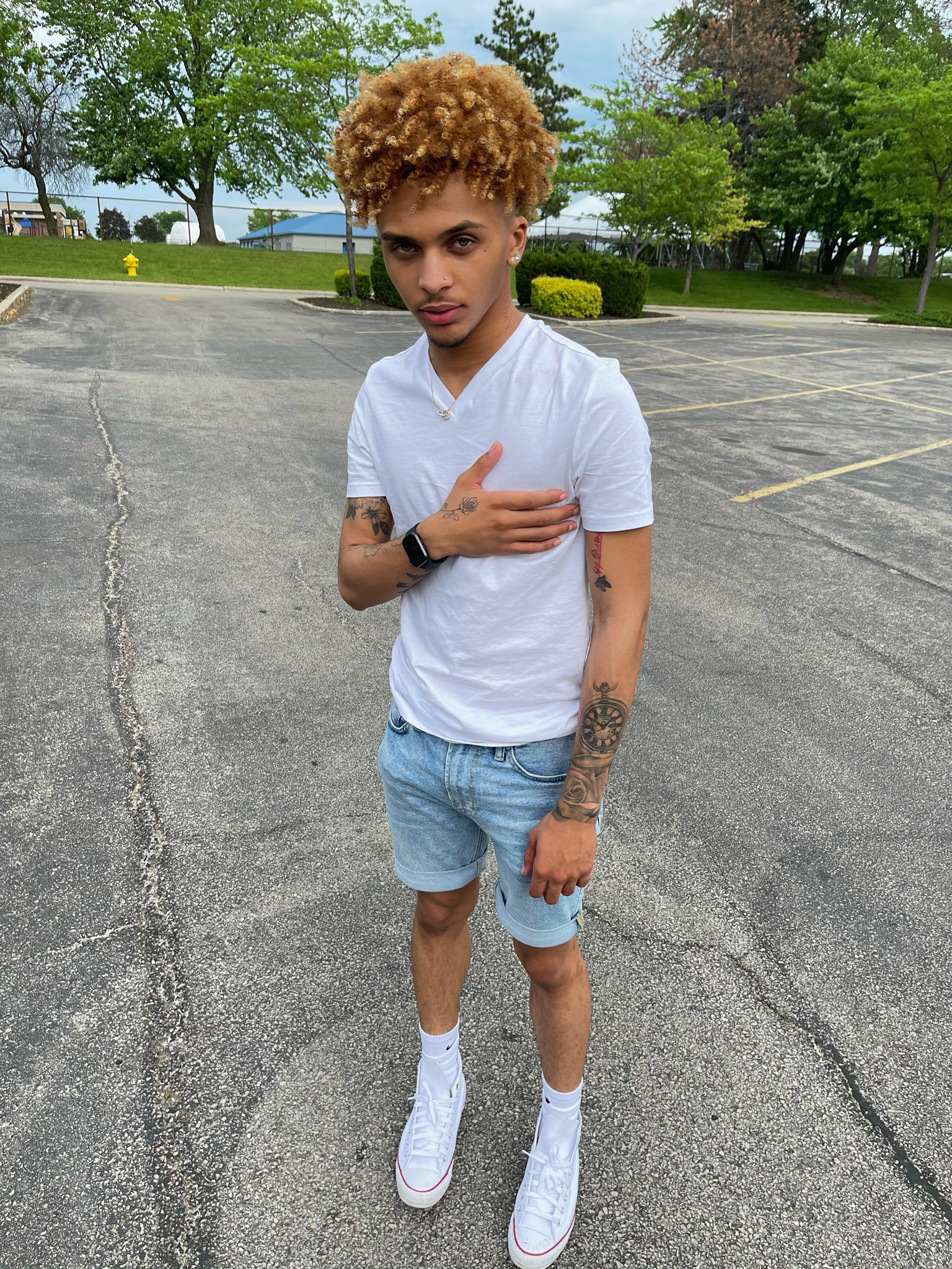 Light Skin Boys With Swag And Curly Hair