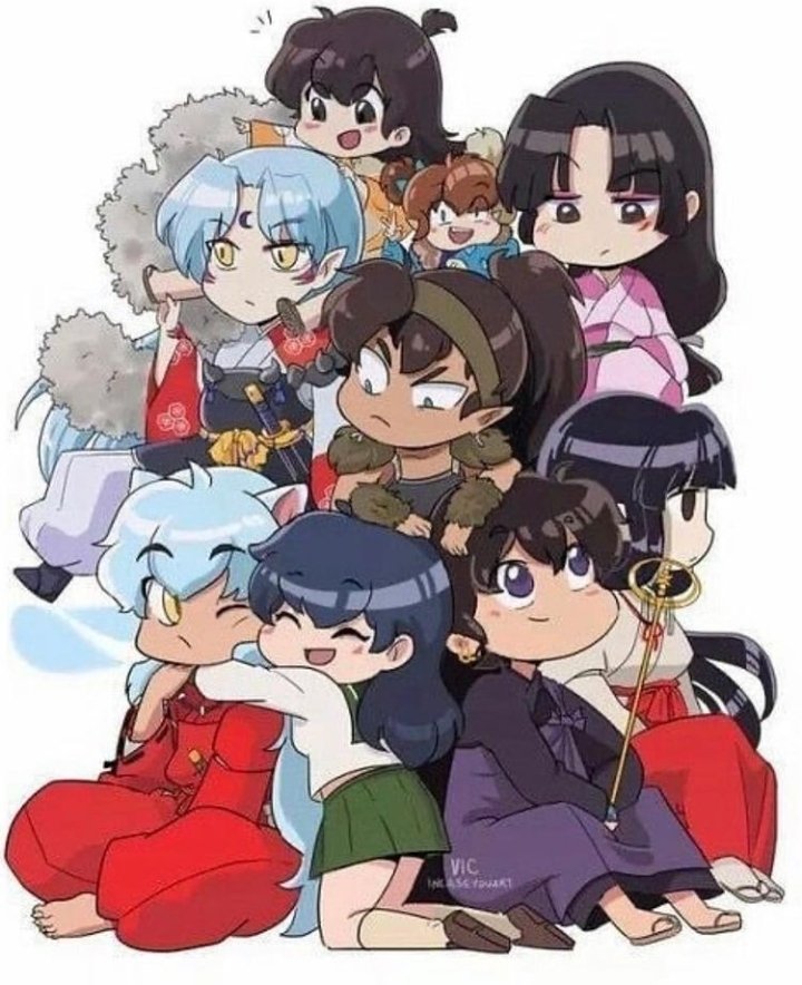 Chibi Koga And Inuyasha