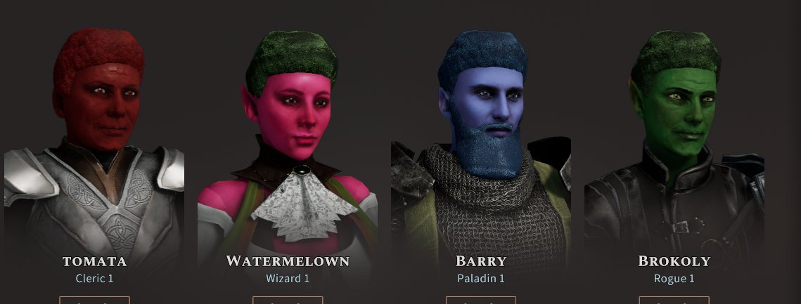 When your 15-year-old creates a party in Solasta : r/CrownOfTheMagister