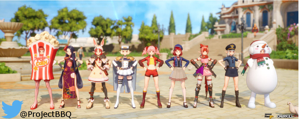 Project BBQ / DNF OverKlll / DNF Duel / 프로젝트 BBQ on Twitter: "🟧DNF Overkill ! Outfit samples for ...