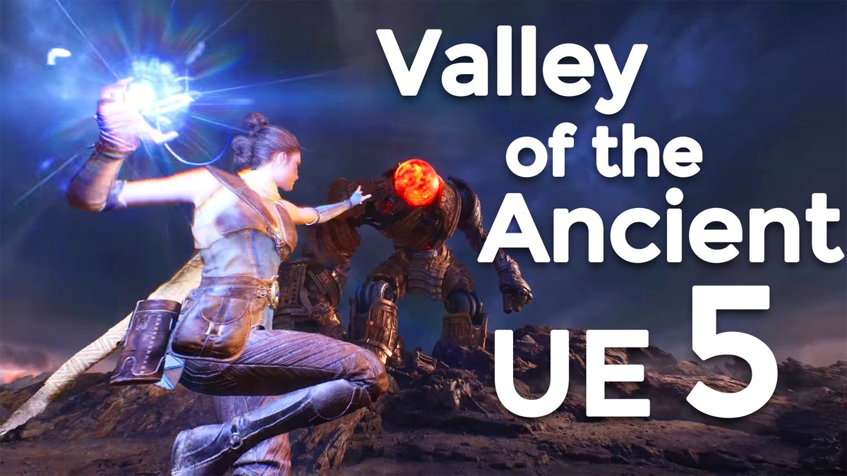Unreal Engine 5 | UE5 | Valley of the Ancient First Reaction #ue5 #ue5niagara #unrealengine5 # ...