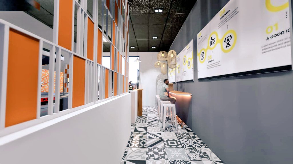 Moja Chicken on Twitter: "Moja Chicken New design for Shopping Malls…