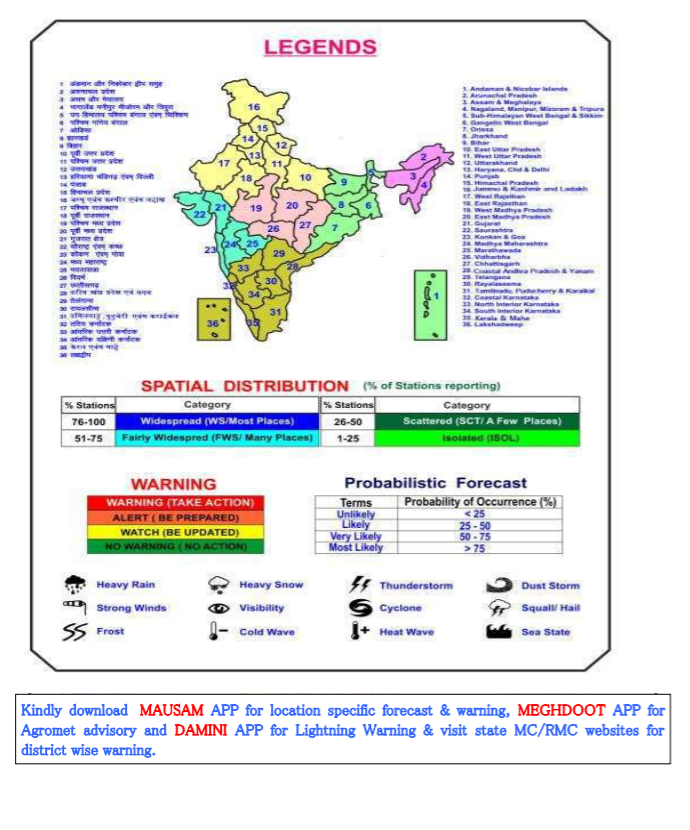 India Meteorological Department on Twitter: "♦ Due to strengthening of southerly winds, fairly ...