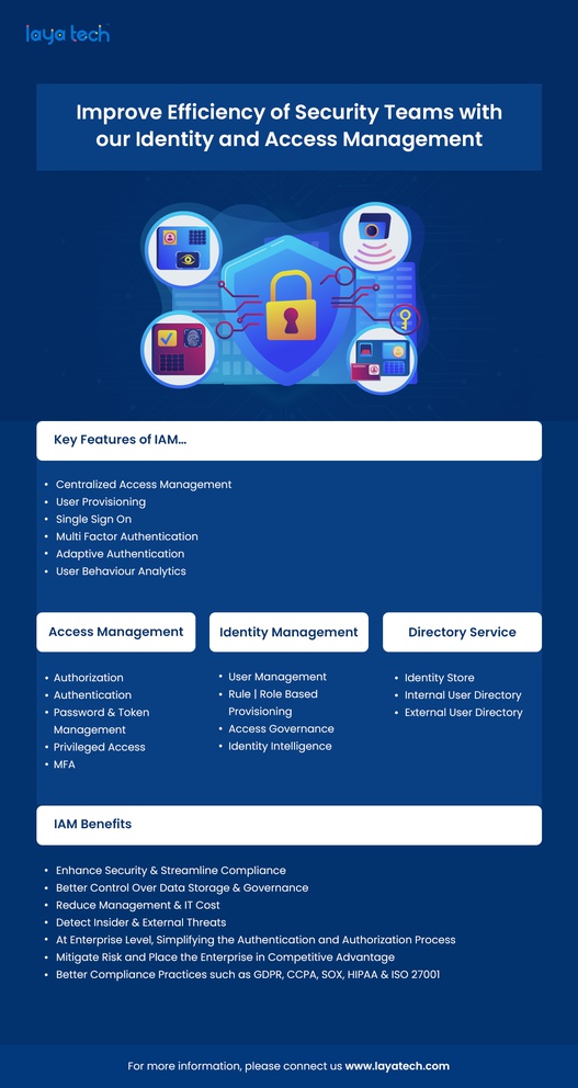 Laya Tech on Twitter: "Identity and Access Management #iot #cloudsecurity #datasecurity # ...