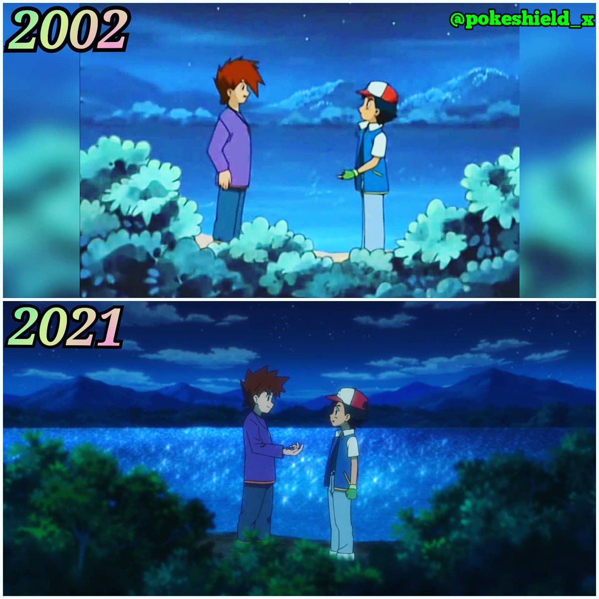 Pokemon Gary And Ash