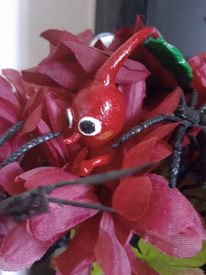 i made a little clay pikmin and i thought id share here! : r/Pikmin