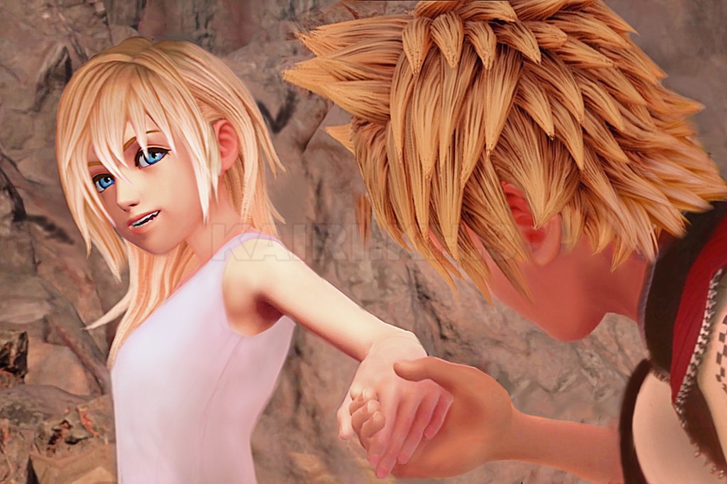 Roxas And Namine Sora And Kairi