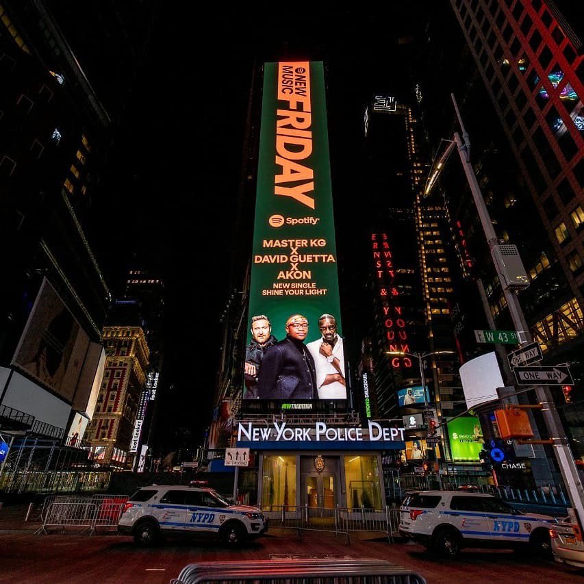 Thank you @spotify for the billboard in Times Square, New York City ...