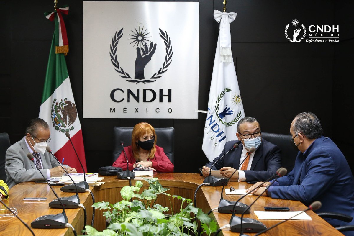 CNDH en México on Twitter: "#AccionesCNDH La Presidenta de la #CNDH, @RosarioPiedraIb, sostuvo ...