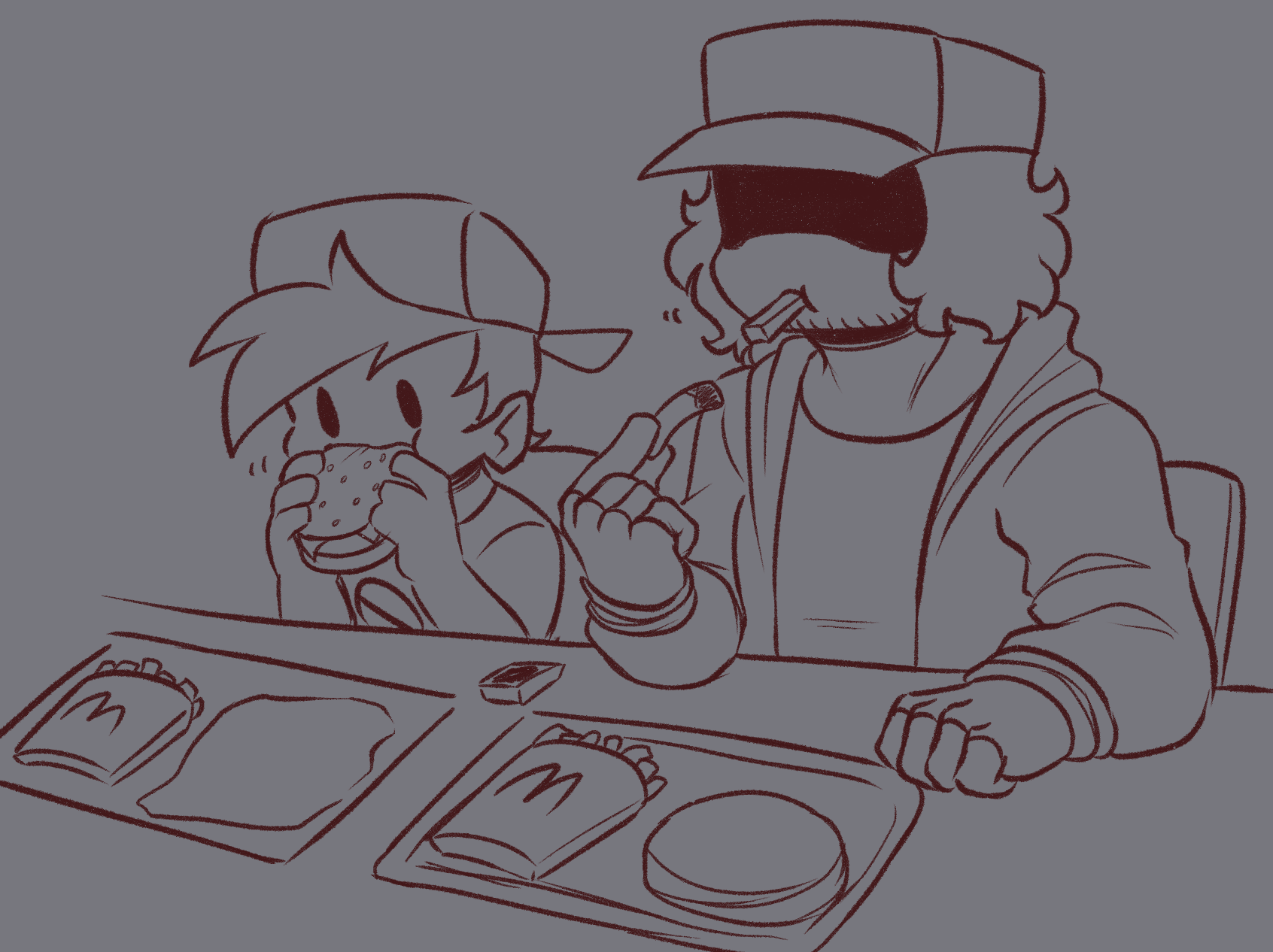 Coco on Twitter: "garcello doodles cuz I love him too much #fridaynightfunkin #fnfgarcello…