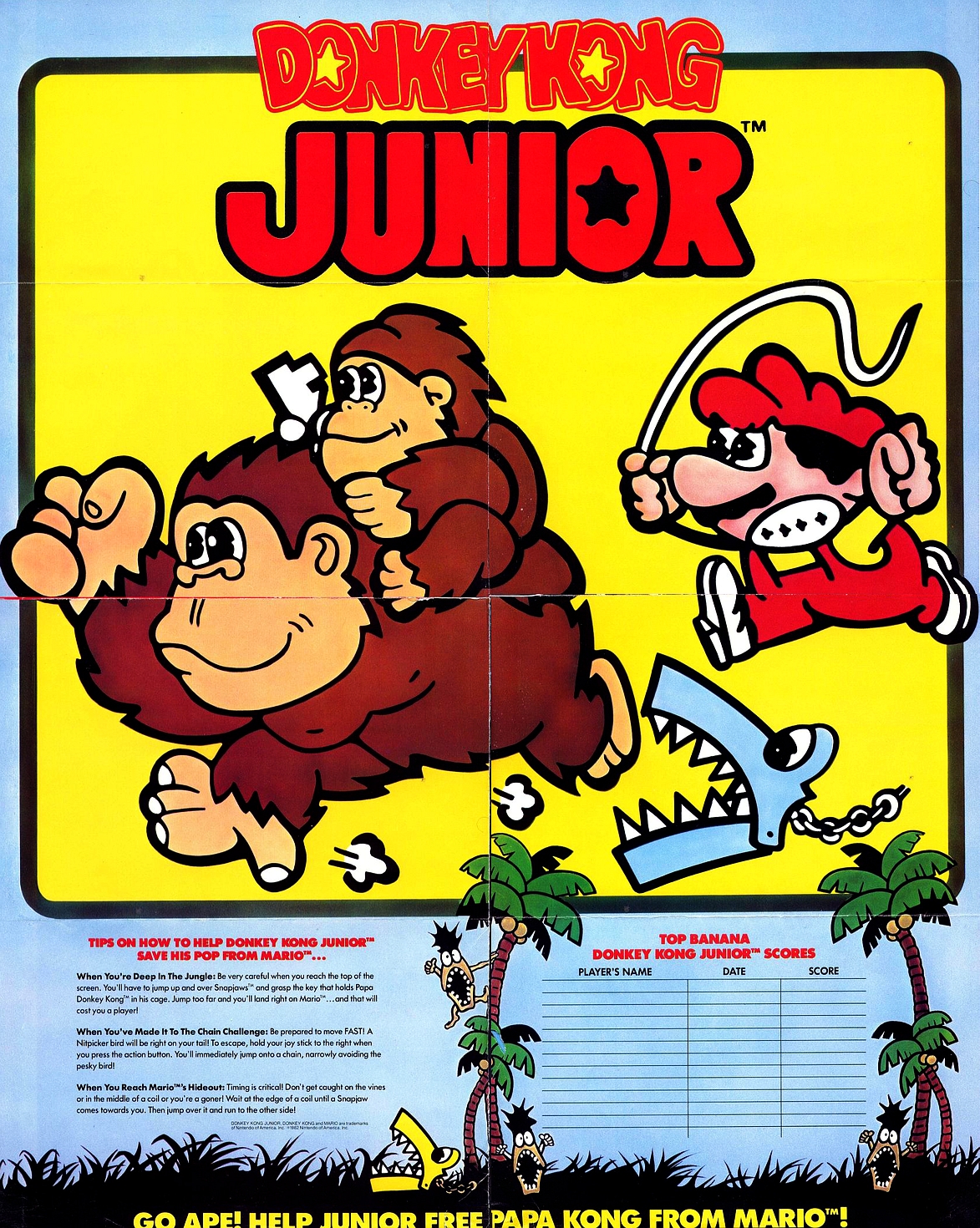 Donkey Kong Original Poster