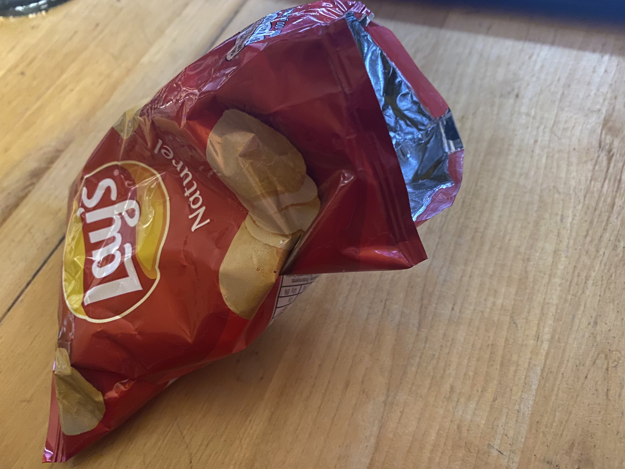 Open Bag Of Chips