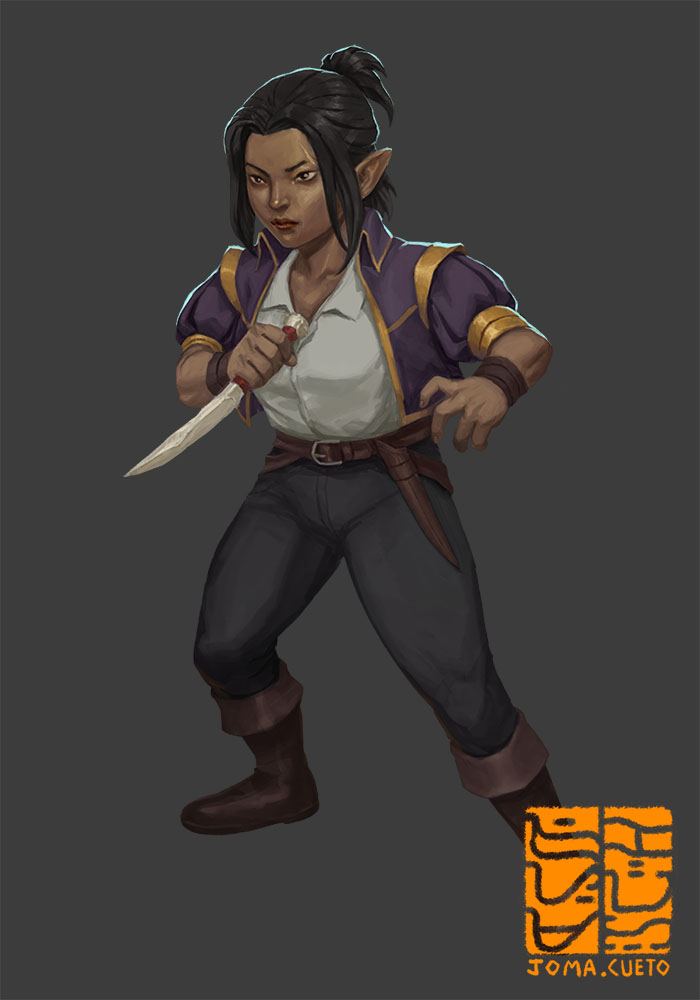 Halfling Female Paladin