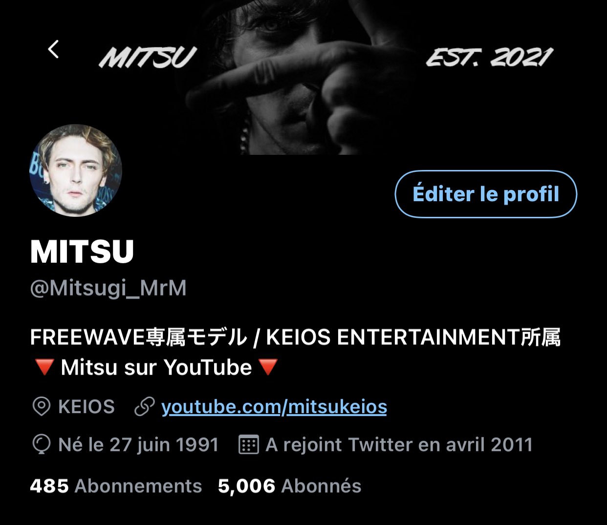 MITSU on Twitter: "Merci pour les 5K 💙🦋…