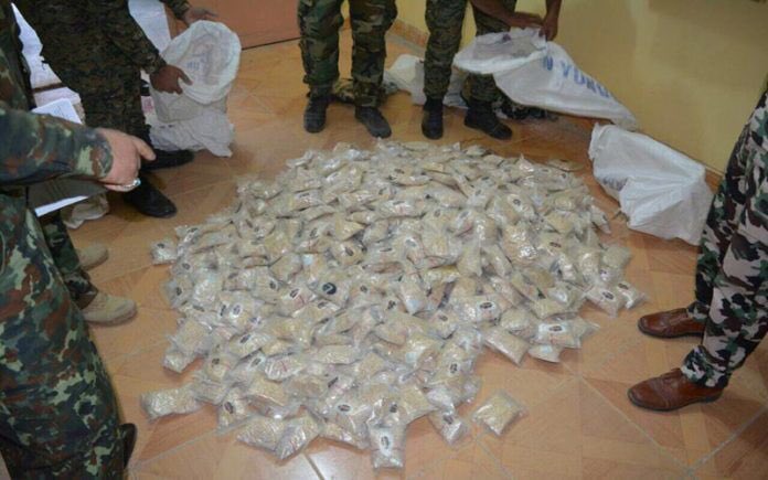 Drug dealer busted in Ramadi city of Anbar with massive stash of drugs ...
