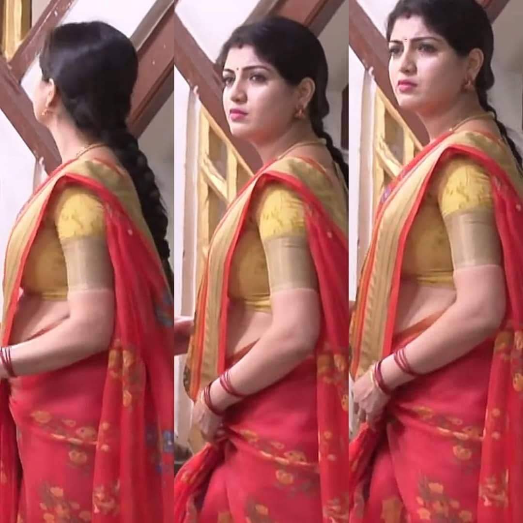Real Life Saree Side View
