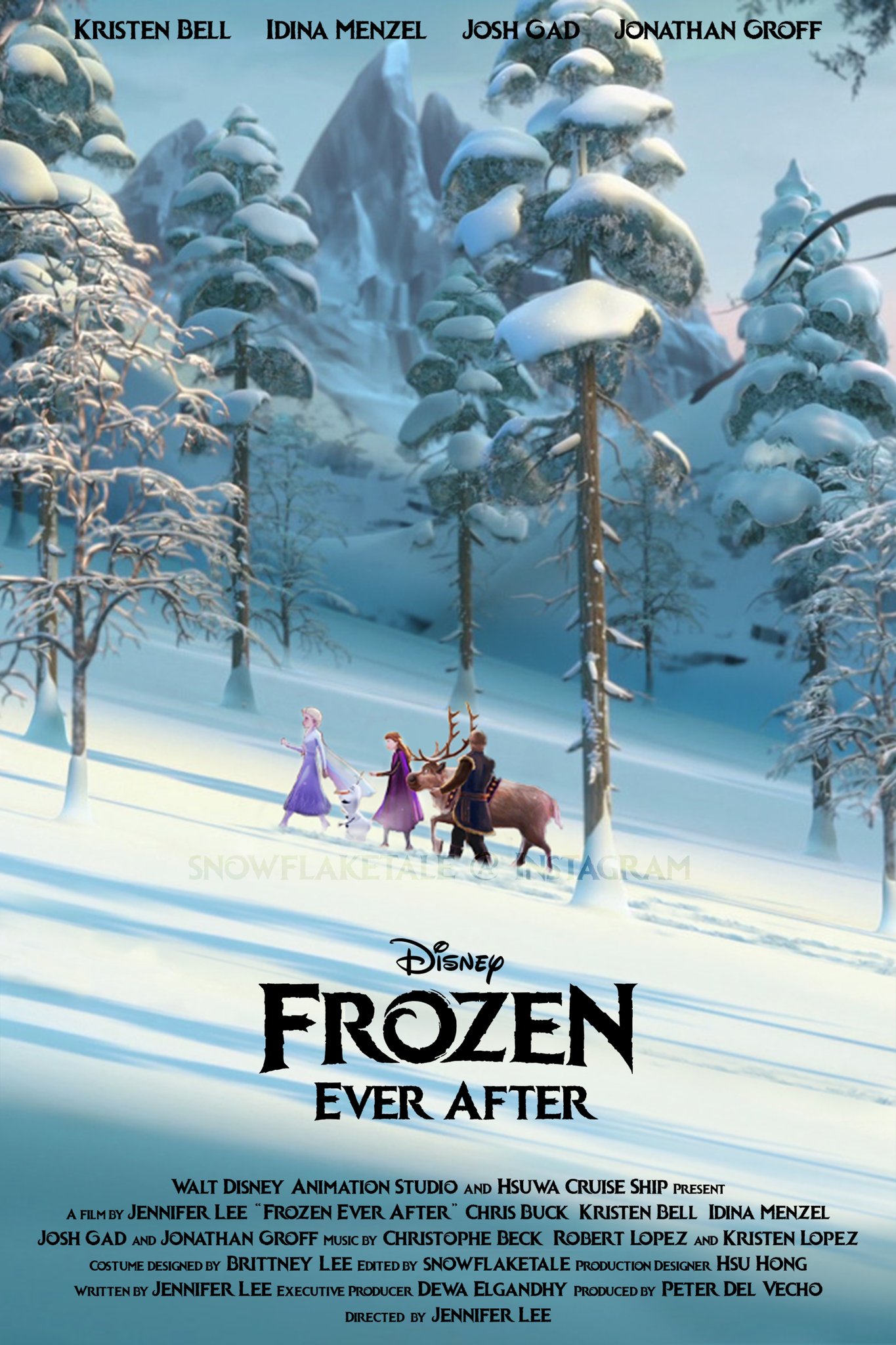 Disney Frozen French Poster