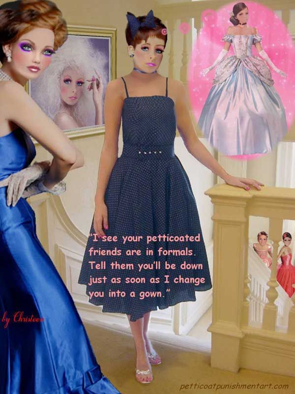 Petticoat Punishment Art Christeen