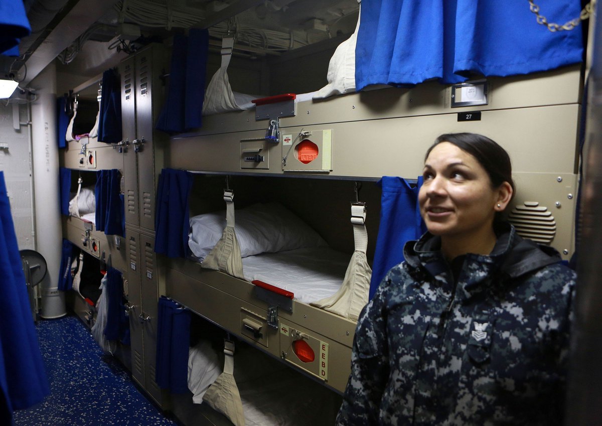 Navy Sleeping Quarters