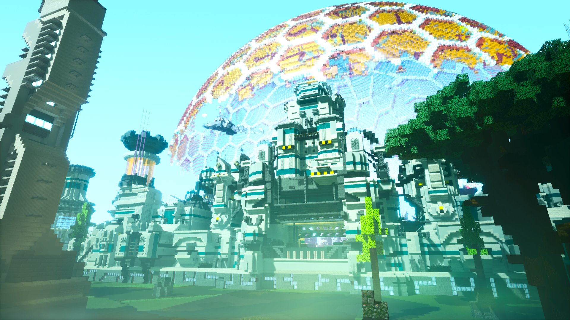 Minecraft Futuristic Spawn Make A Minecraft Spawn Builds Or Anything