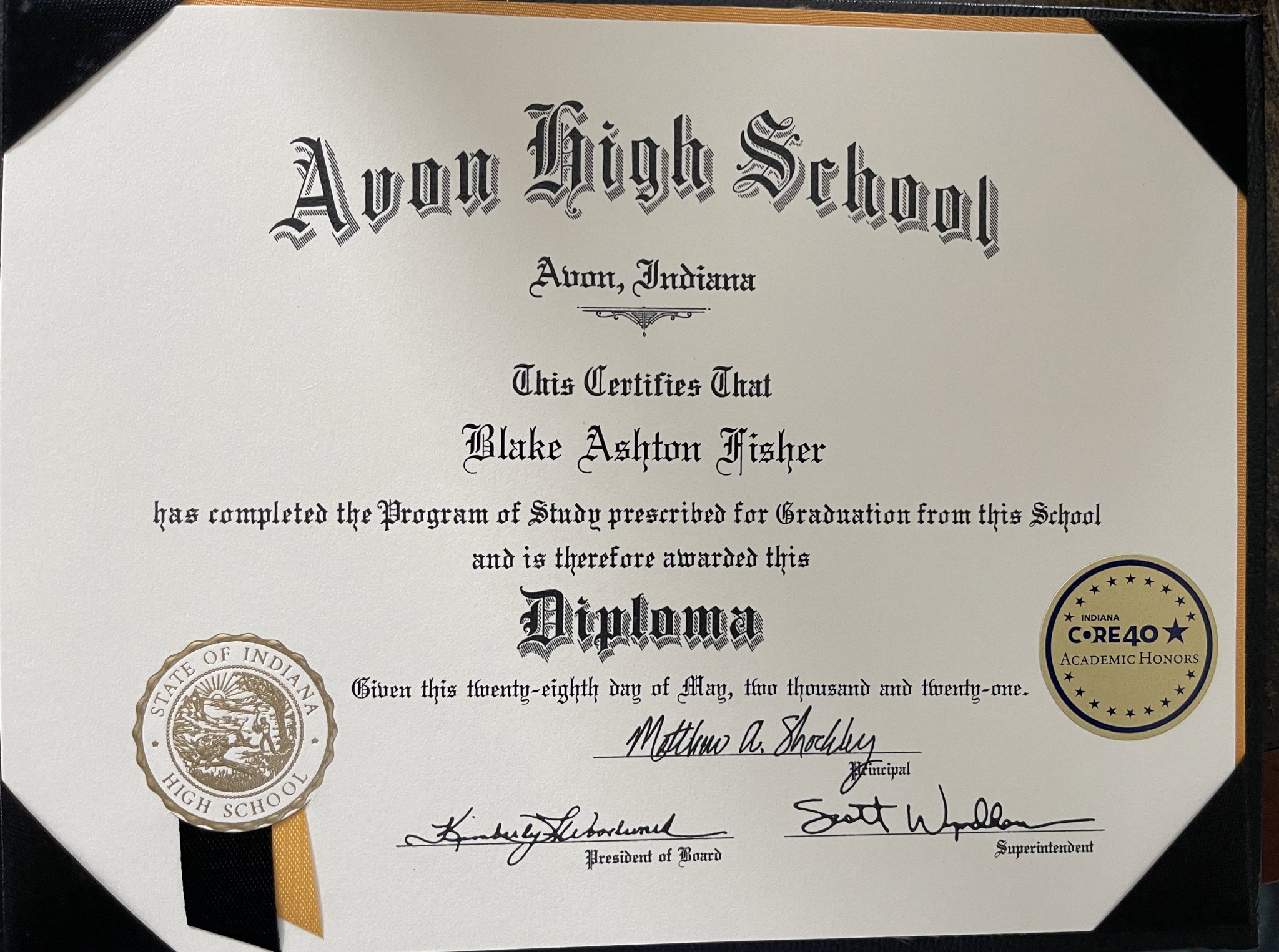 Indiana High School Diploma New Designs Fake High School Diploma And