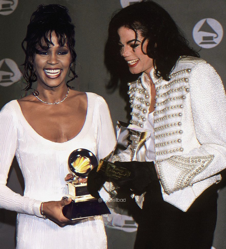Whitney Houston And Michael Jackson