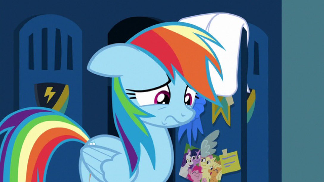 Rainbow Dash Sad