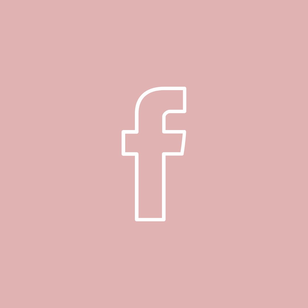 Pink Facebook Messenger Icon