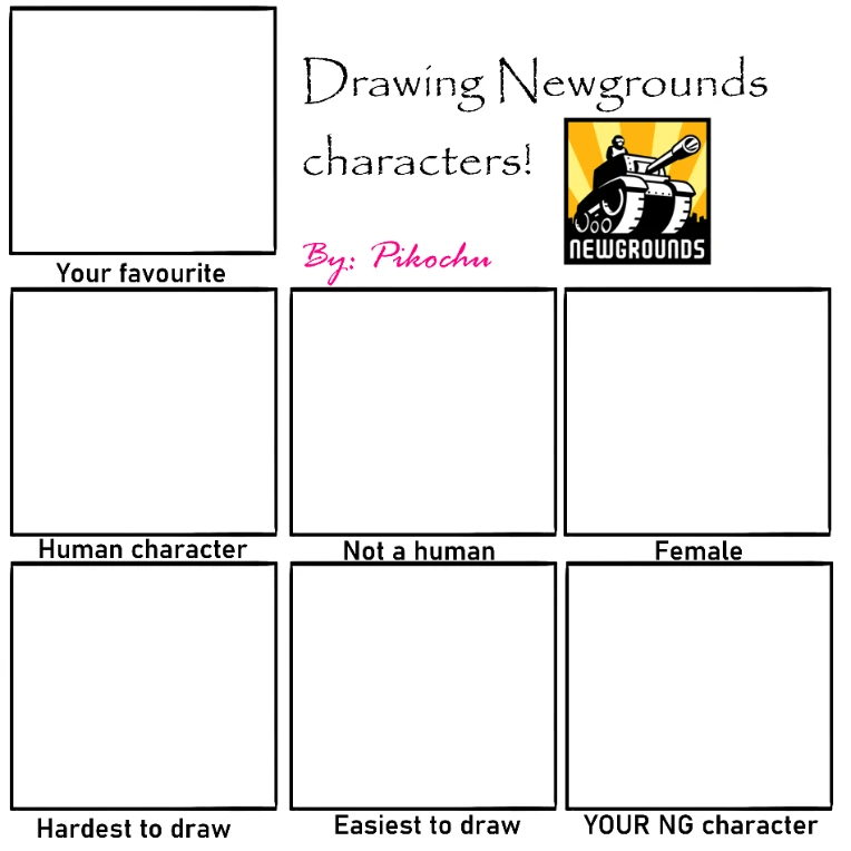 「template made by Pikochu on newgrounds 」RadicalRedの漫画