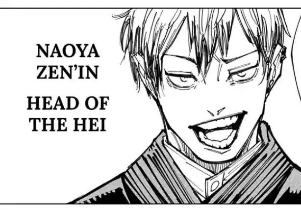 「naoya you will never be head of the zeni」|JUJUTSU KAISEN S2 JULY 6THの漫画