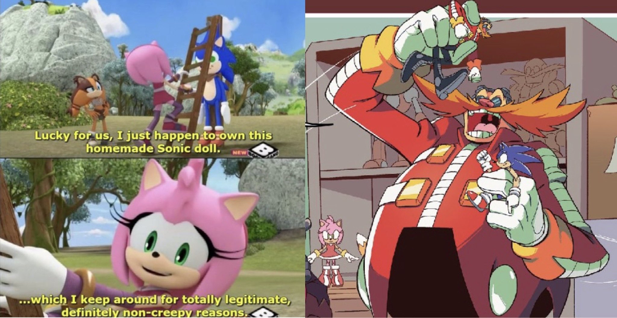 Sonic Ate Amy