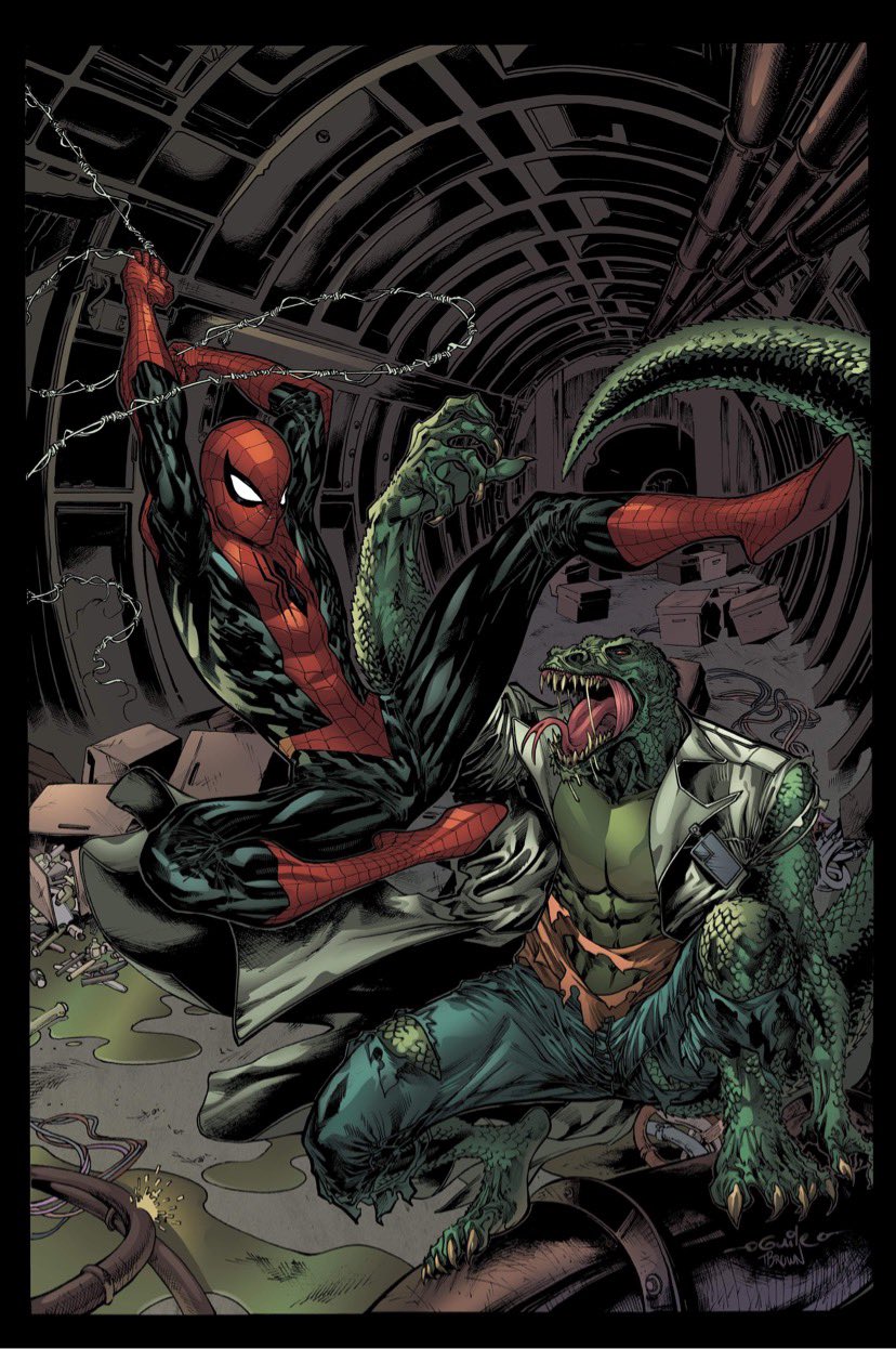 Spiderman Vs Lizard Comic