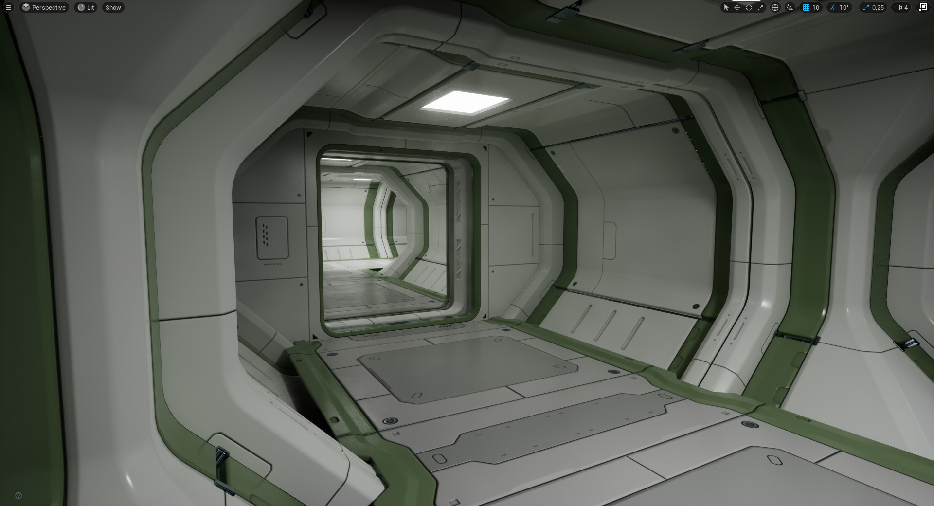 Sci Fi Door Polycount