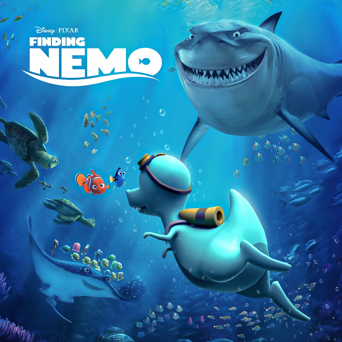 Finding Nemo 3d Poster