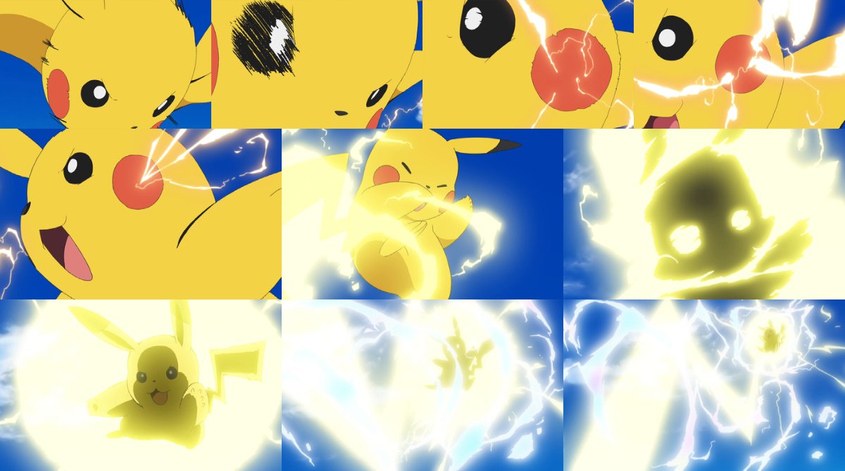 Pokemon Pikachu Thunderbolt